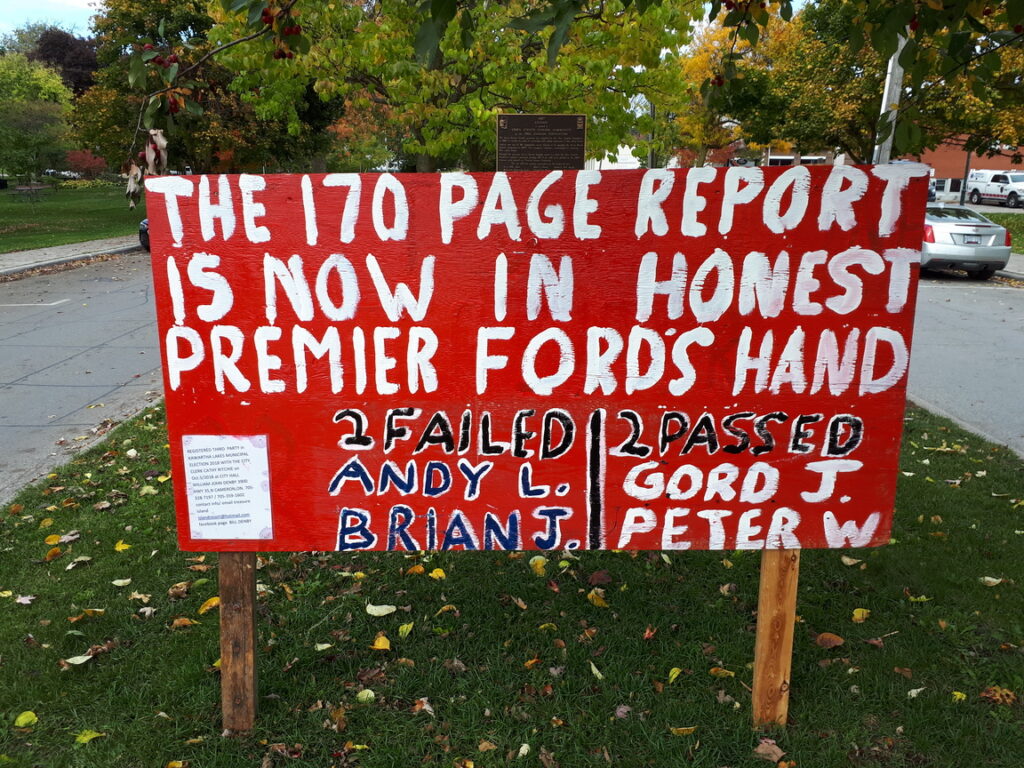 What is Ontario Proud doing in our election? — Lindsay Advocate
