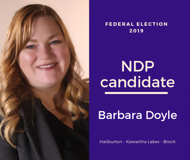 Federal election Q & A with Barbara Doyle of the New Democratic Party ...