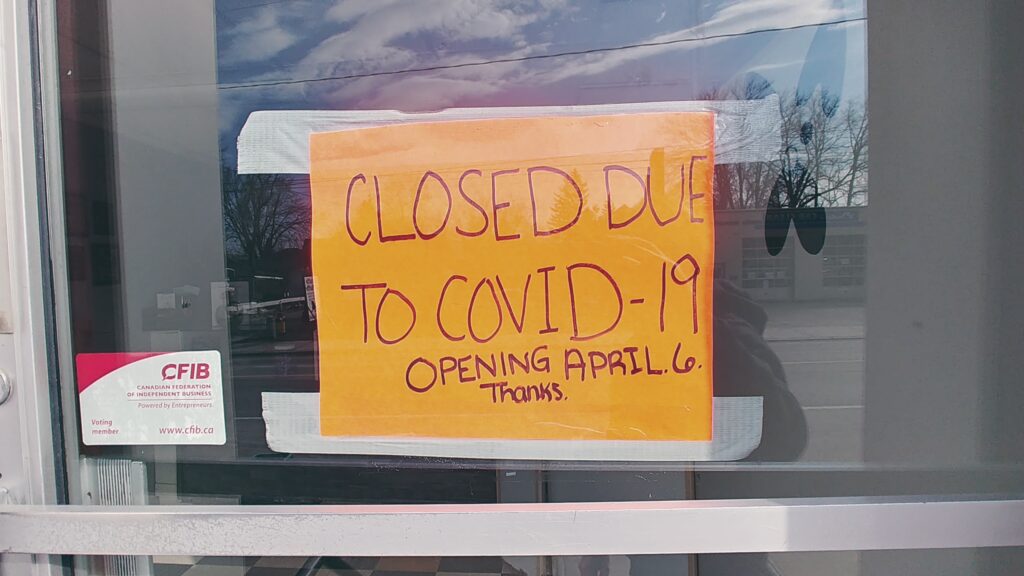 Archives wants your pandemic signs, posters — Lindsay Advocate