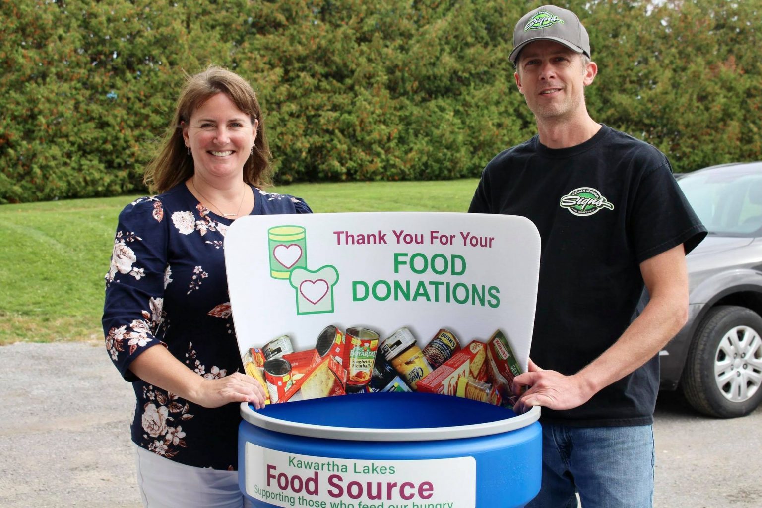 New donation collection materials for Kawartha Lakes Food Source ...