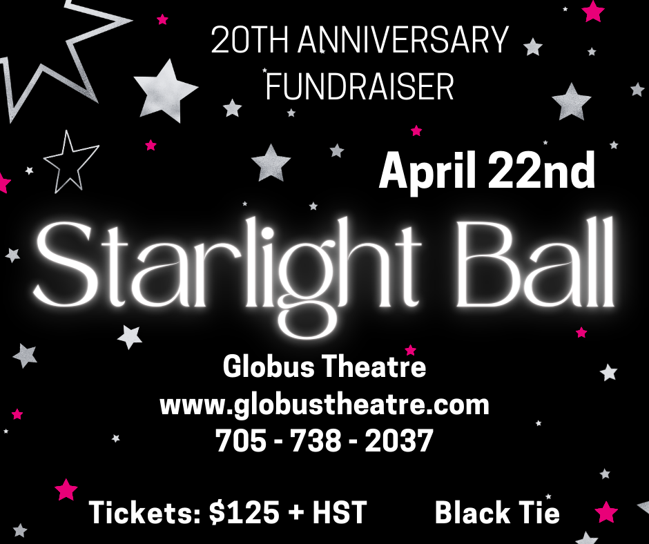 The Starlight Ball will help Globus Theatre raise money at a signature ...